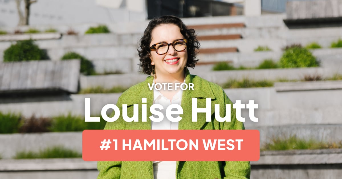 Louise Hutt for Hamilton West 2022